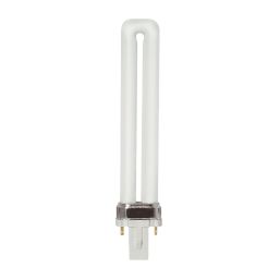 G23 2-Pin Stick Fluorescent Light Bulb 603lm 9W - Screwfix