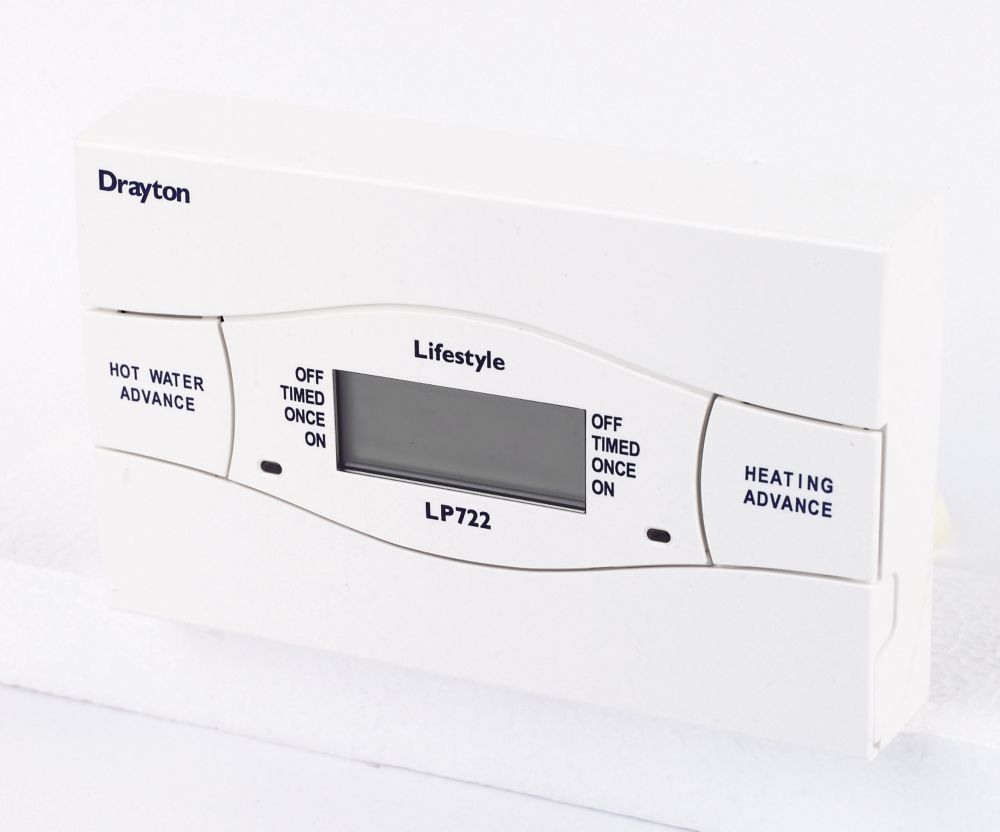 Drayton LP722 2-Channel Digital Programmer | Programmers | Screwfix.com
