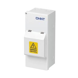 Chint NX3 3-Module 1-Way Populated Shower Consumer Unit - Screwfix