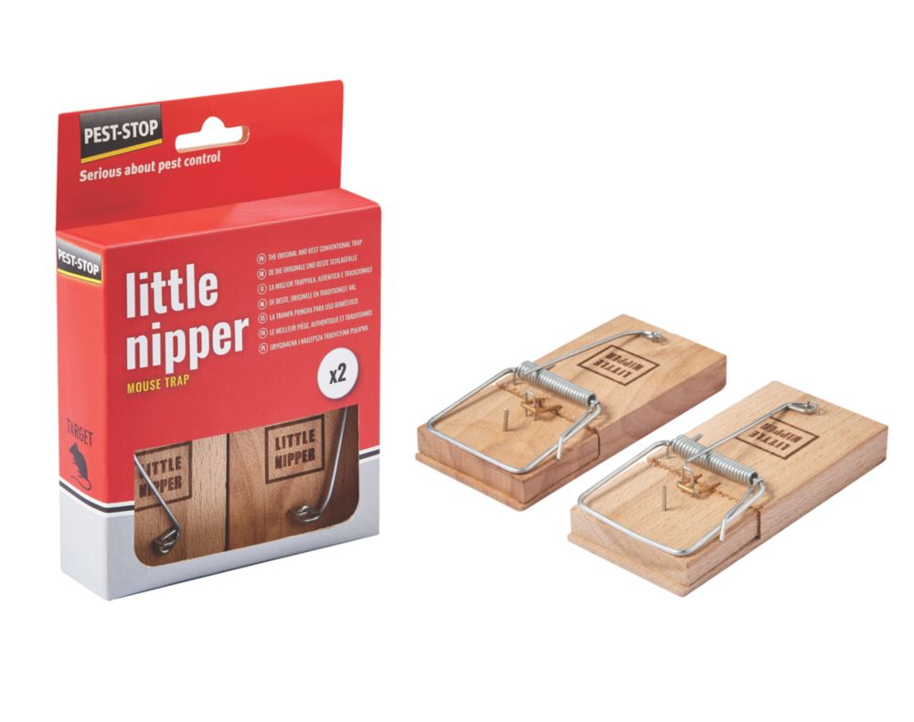 Pest-Stop Little Nipper Mouse Trap 2 Pack - Screwfix