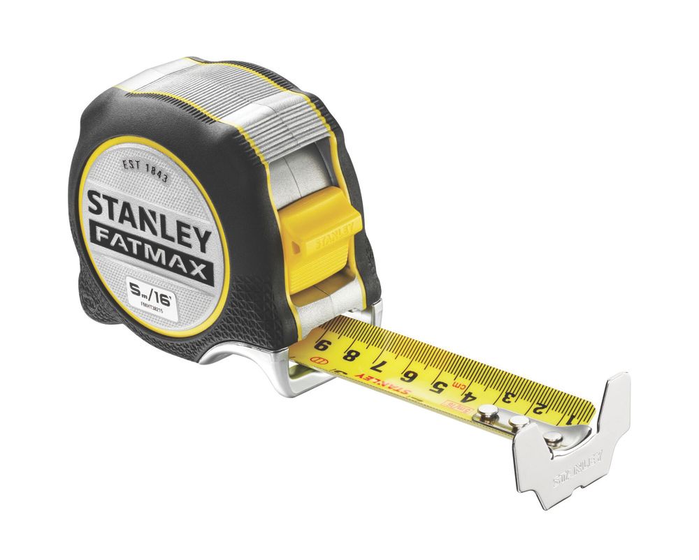 Stanley FatMax Xtreme 5m Tape Measure - Screwfix