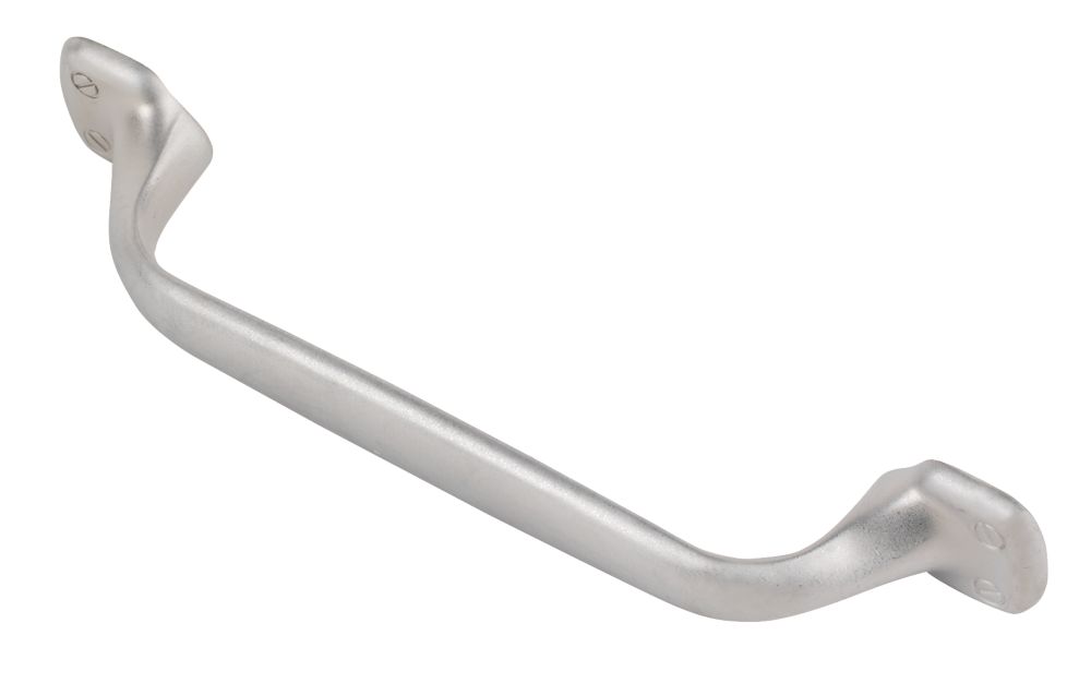 Essentials Shaker Door Handles Matt Nickel 127mm 2 Pack - Screwfix