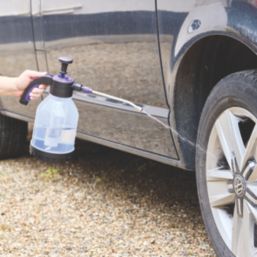 Defenders White / Purple Pressure Sprayer 1.5Ltr - Screwfix