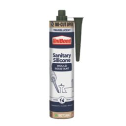 Unibond Sanitary Sealant Translucent 280ml - Screwfix