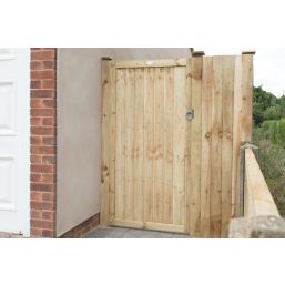 Forest Gate 920mm x 1820mm Natural Timber - Screwfix