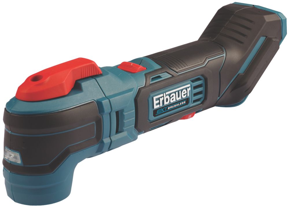 Refurb Erbauer EMT18-Li-QC 18V Li-Ion EXT Brushless Cordless Multi-Tool ...