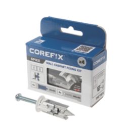 Corefix CFX144KT No Drill Heavy Duty Cabinet Fixing Kit 20mm x 44mm 4 ...