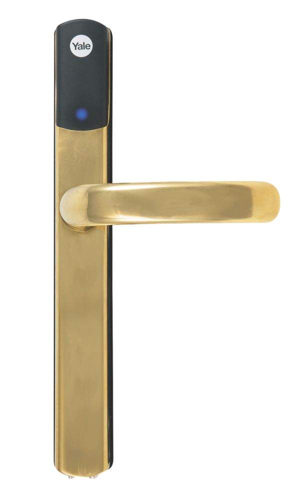 Yale Conexis L1 Smart Door Lock Brass Effect Brass Effect | Keyless ...
