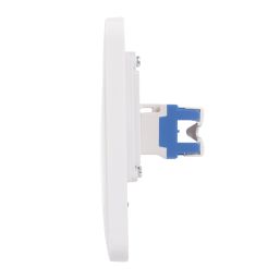 Schneider Electric Lisse 1-Gang RJ45 Ethernet Socket White - Screwfix