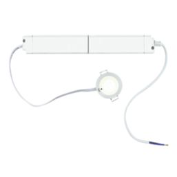 Lexco Fixed Recessed Non-Maintained Emergency LED Downlight White 1.2W ...