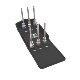 Wera 8767 C TORX HF 2 Zyklop 1/2" Drive Bit Socket Set 6 Pieces - Screwfix