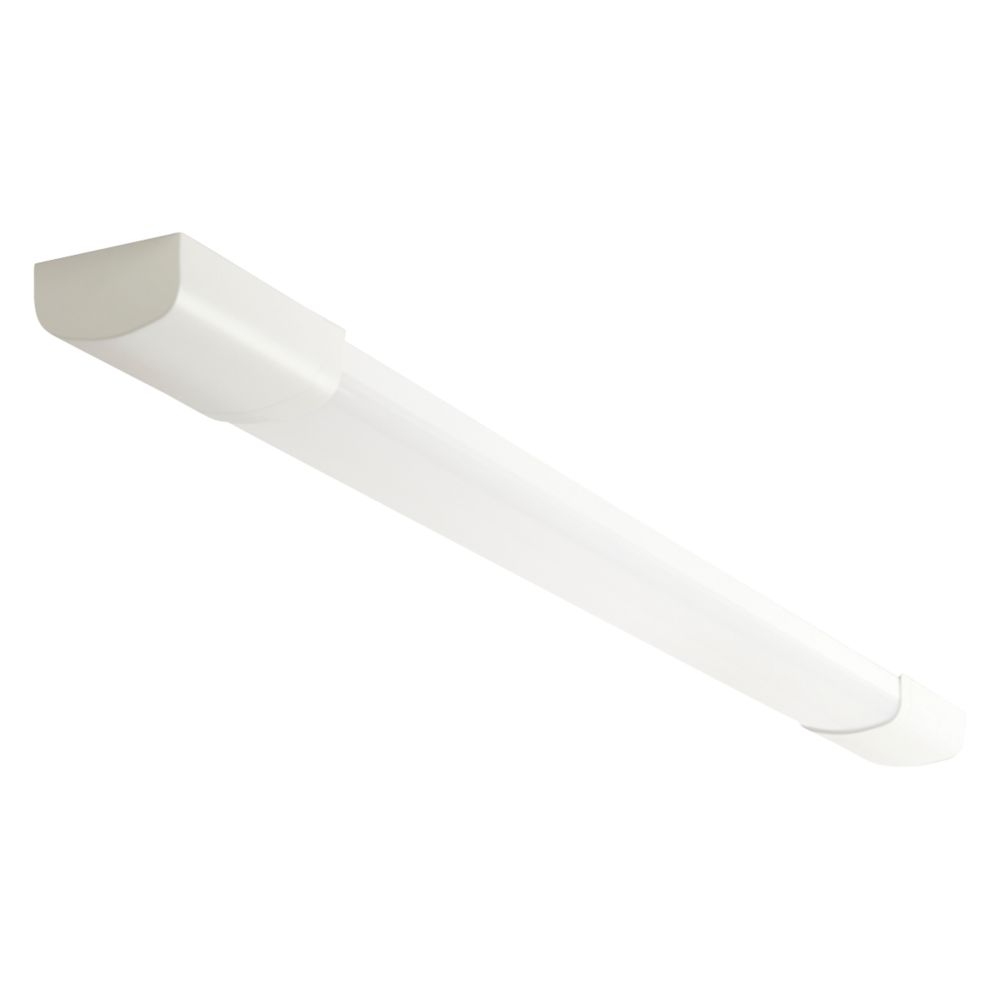 4lite Single 2ft LED CCT Batten 18W 2000lm 220-240V - Screwfix