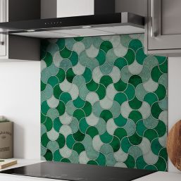 Wilsonart Emerald Scallop Wide Hob Splashback 900mm x 800mm x 4mm ...