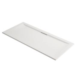 Mira Flight Level Rectangular Shower Tray White 1600mm x 900mm x 25mm ...