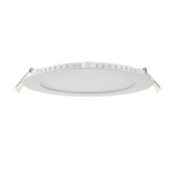 Saxby SirioDISC Fixed LED Recessed Downlight Matt White 12W 1000lm ...