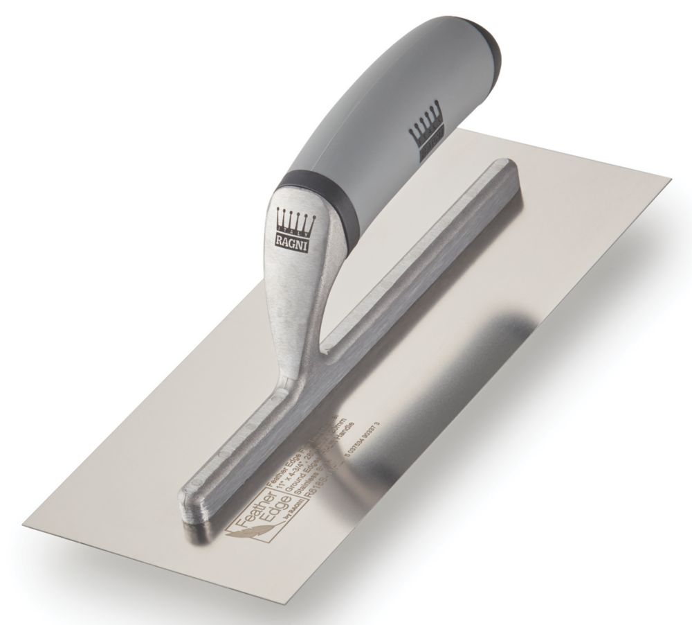Ragni FeatherEdge Finishing Trowel 11" x 4 3/4" - Screwfix