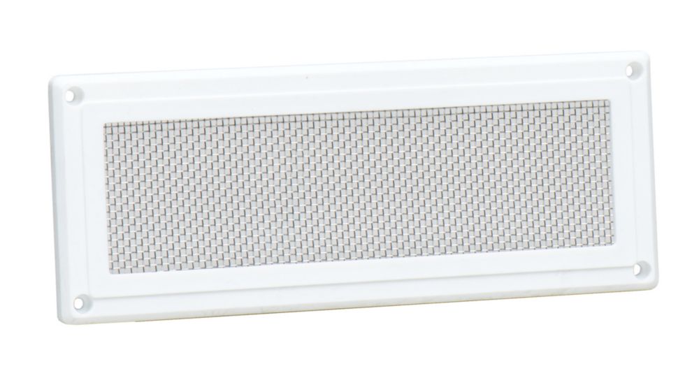 Broadfix Preventavent White Rodent & Crawling Insect Small Air Brick ...