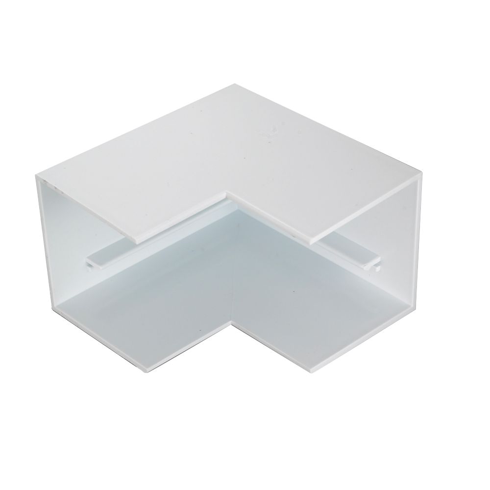 Tower External Trunking Angle 50 x 50mm 2 Pack - Screwfix