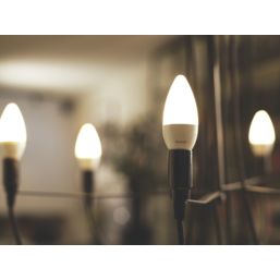 Philips SES Candle LED Light Bulb 470lm 5.5W - Screwfix