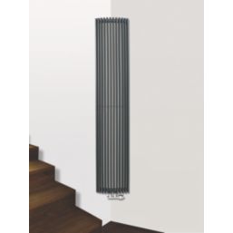 Ximax Aurora Edge Designer Radiator 1800 x 340mm Anthracite 2901BTU ...