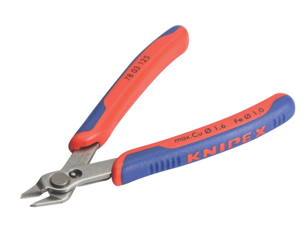 Knipex Electronic Super Knips 5.1" (125mm) - Screwfix