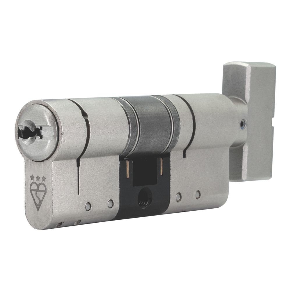 Smith & Locke Fire Rated 3 Star Diamond Thumbturn Cylinder Lock 35-35 ...