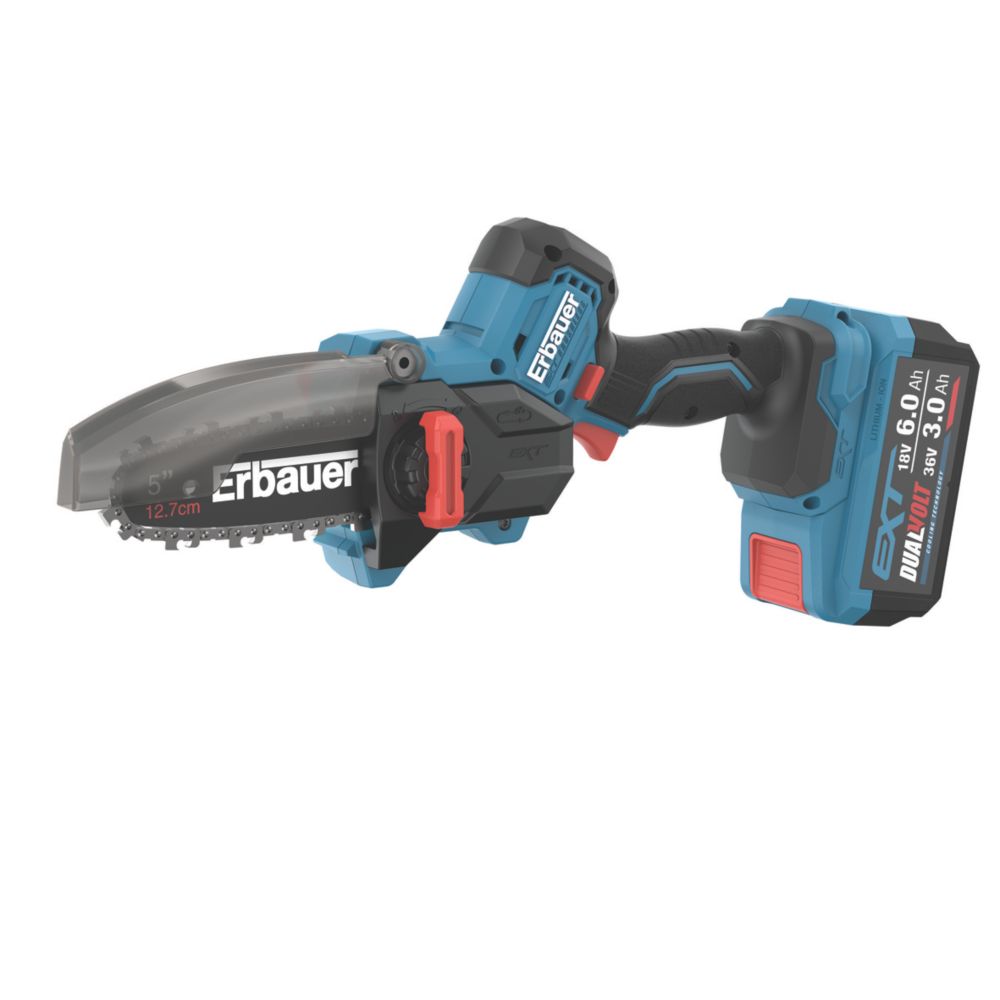 Erbauer ERI1035PRS 18/36V 1 x 3.0/6.0Ah Li-Ion EXT Brushless Cordless ...