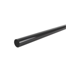 Essentials Tube Black 1220mm x 25mm - Screwfix