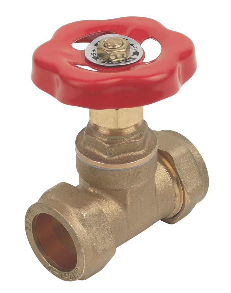 Flomasta Gate Valve 22mm - Screwfix
