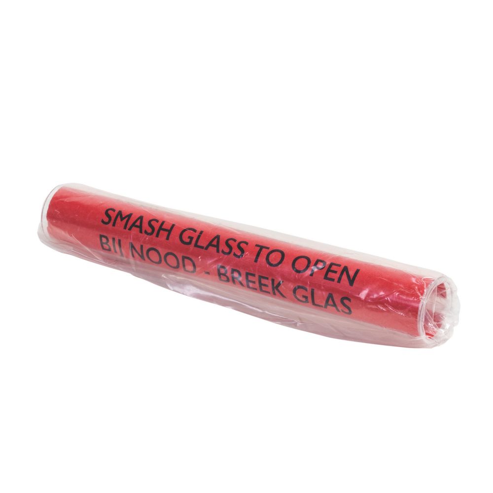 Essentials Glass Panic Bolt Tubes 126mm 20 Pack - Screwfix