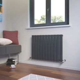 Ximax Oceanus 600mm x 820mm 1932BTU Anthracite Horizontal Designer ...