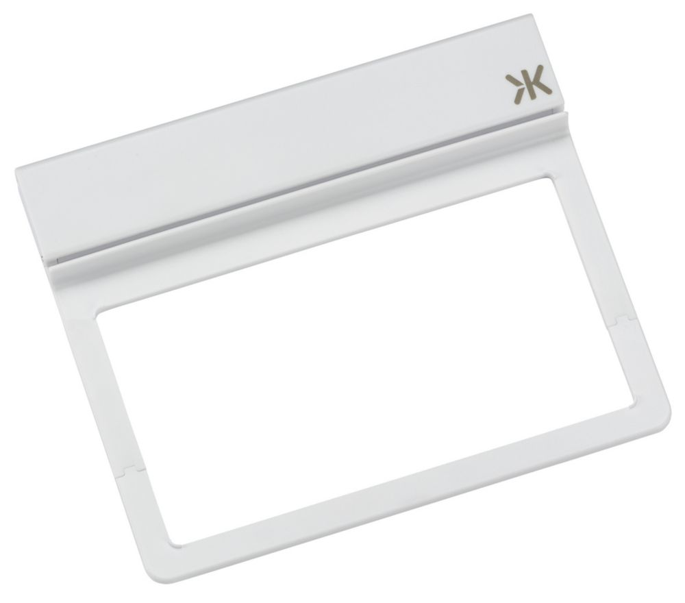 Knightsbridge 2GPHW 2-Gang Phone Holder White - Screwfix