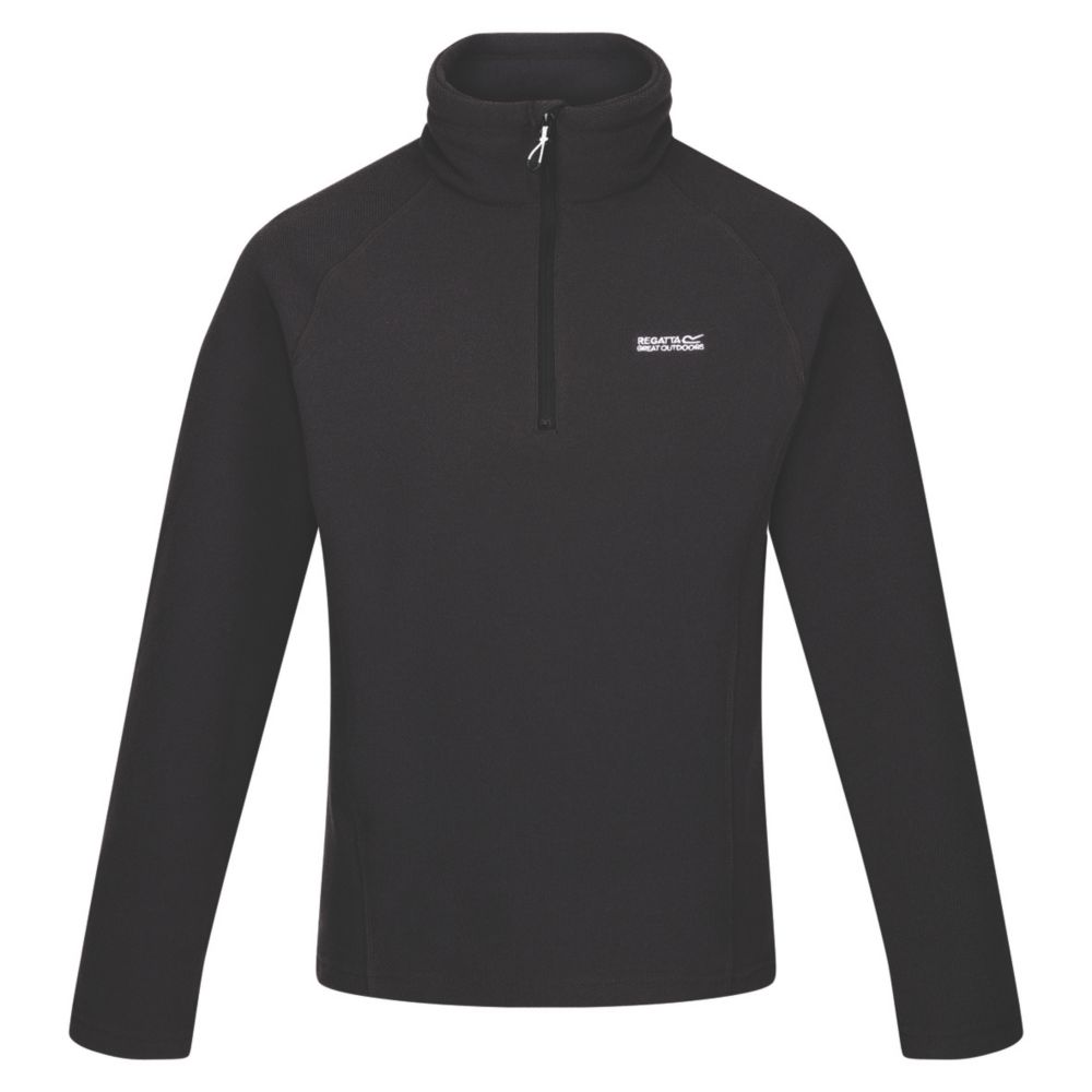 Regatta Kenger Fleece Black Large 42" Chest - Screwfix