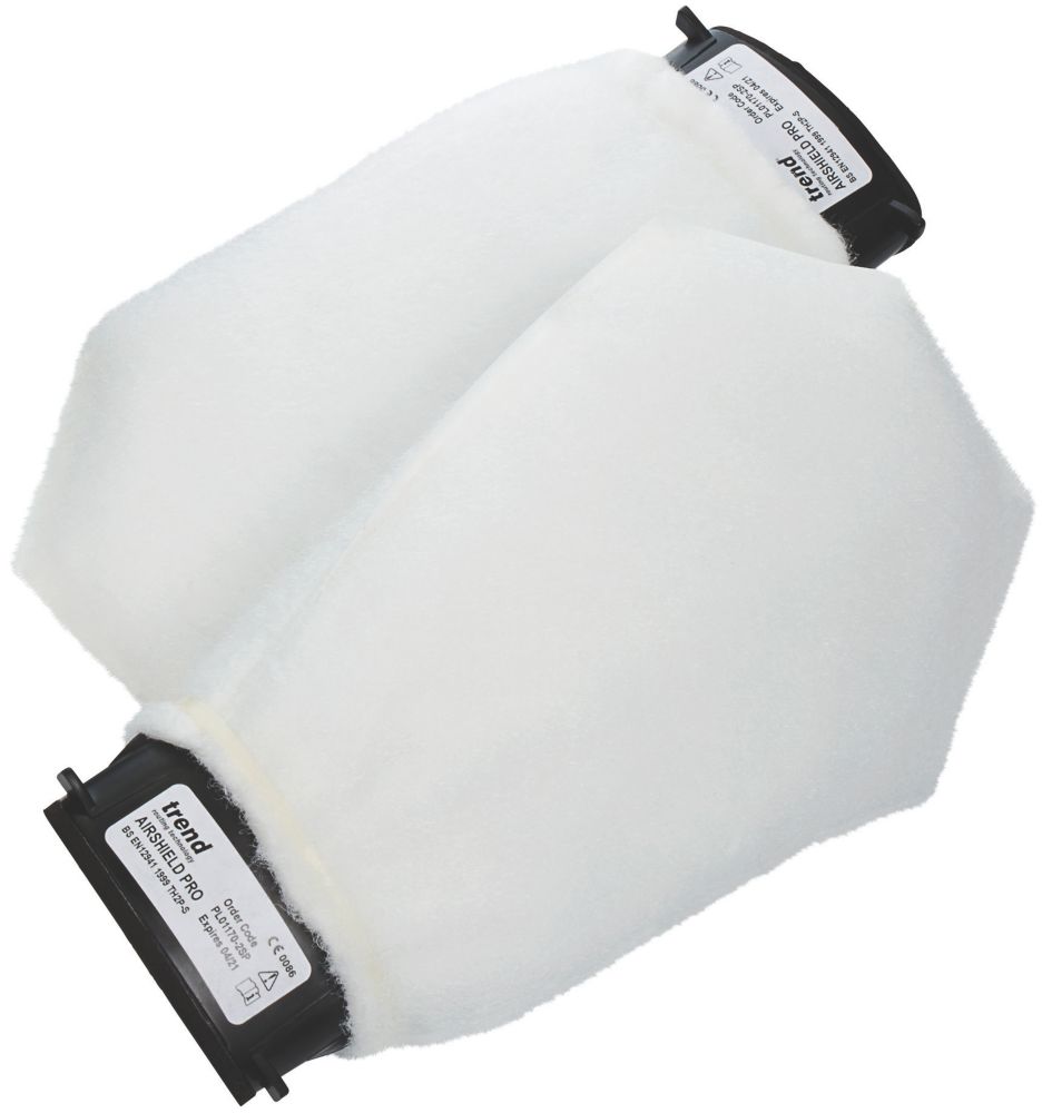 Trend Airshield Pro Respirator Filters TH2P 2 Pack | Dust Mask Filters ...