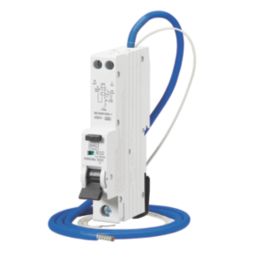 MK Sentry 32A 30mA Type A SP B Curve RCBO - Screwfix