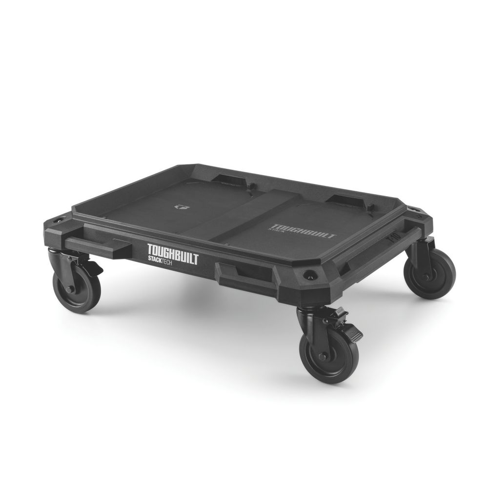 Toughbuilt StackTech 4-Wheel Cart 113kg - Screwfix