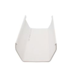 FloPlast RGS3W uPVC Square Gutter White 114mm x 3m - Screwfix
