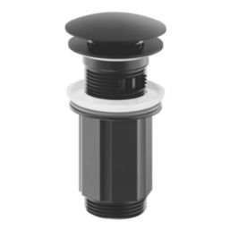 Swirl Gallen Matt Black 192.6mm Standard Round Head Mono Basin Mixer ...