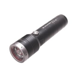 LEDlenser MT14 Rechargeable LED Torch Black 1000lm - Screwfix