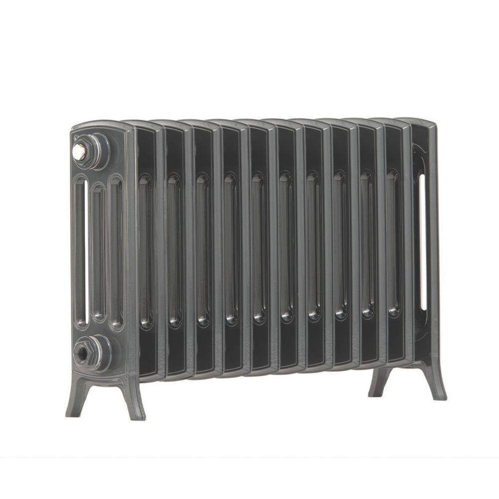 Arroll Edwardian 450mm x 728mm 2247BTU Anthracite Horizontal Designer ...