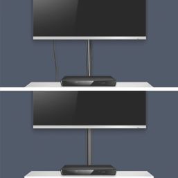 D-Line PVC Black TV Trunking 50mm x 25mm x 1.5m 2 Pack - Screwfix