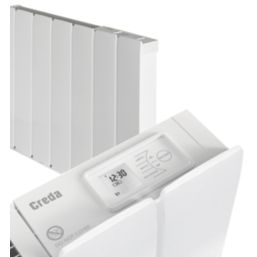 Creda 2000W Electric Wall-Mounted Panel Heater 536mm x 911mm White ...