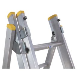 Werner Aluminium 3.78m Combination Ladder - Screwfix