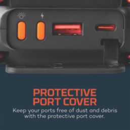 Nebo Rambler 20K 74Wh Power Bank Grey - Screwfix