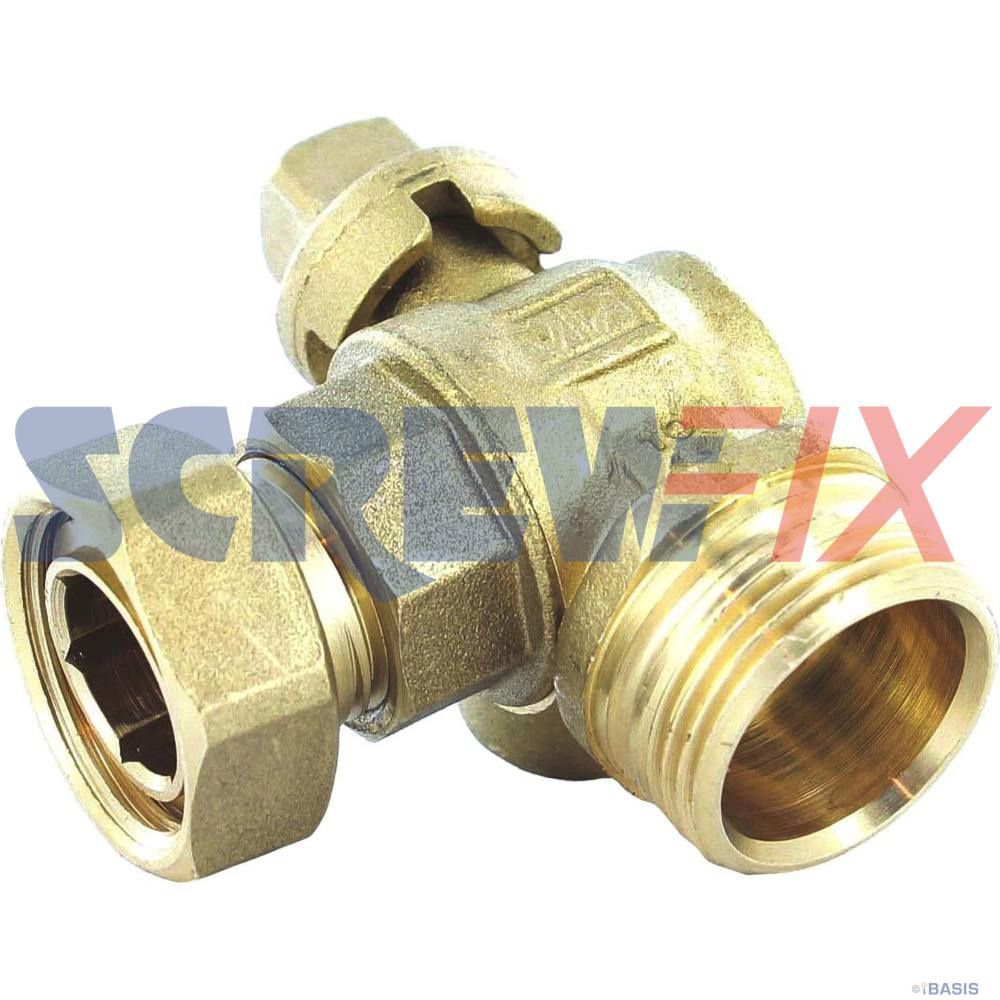 Vokera 1788 Heating Flow Cock/Service Valve 1788 - Screwfix