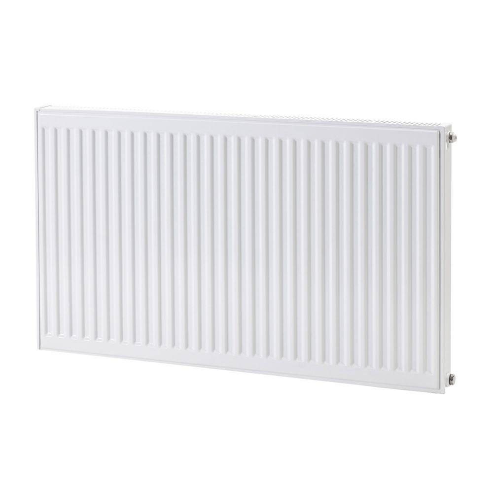 Flomasta 600mm x 1000mm 3244BTU White Type 11 Convector Radiator - Screwfix