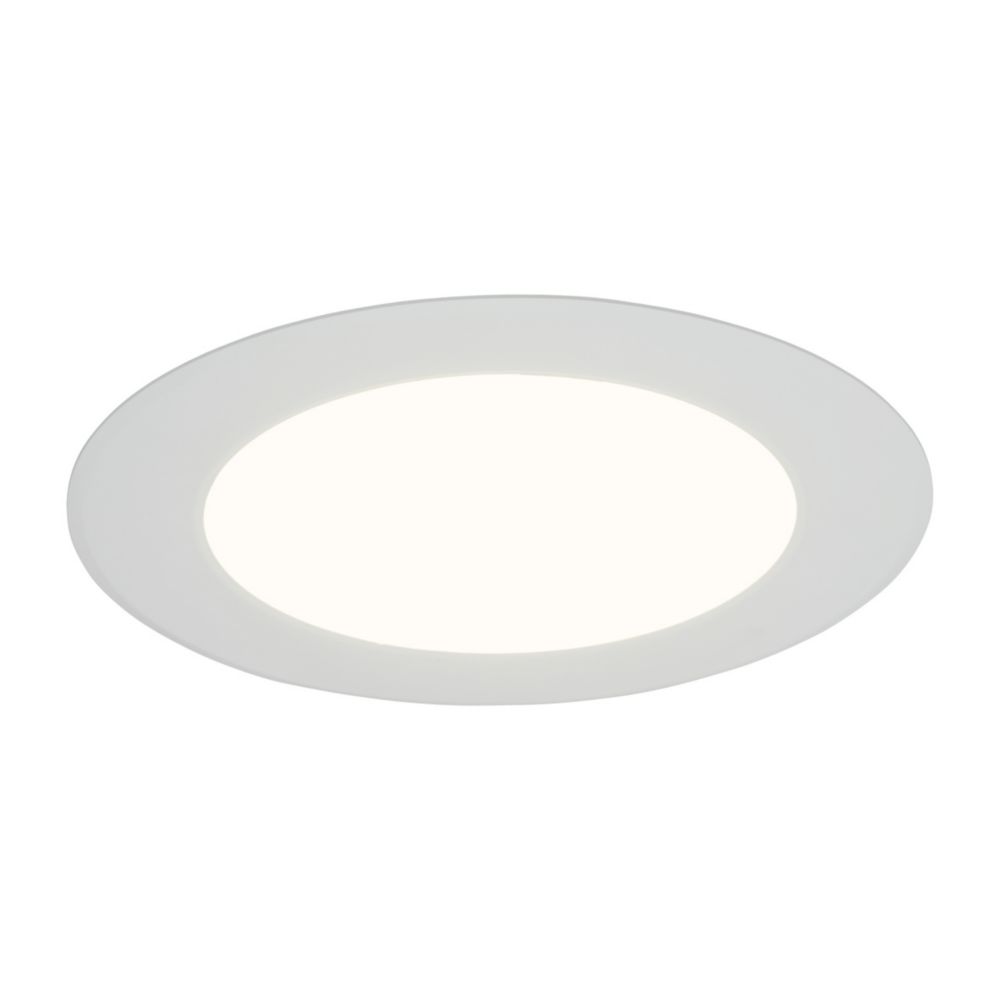 4lite Fixed LED Slim Downlight White 20W 2200lm - Screwfix