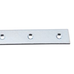 Essentials Angle Plates Silver 120mm x 120mm x 22mm 10 Pack - Screwfix