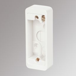Crabtree Capital 1-Gang Architrave Back Box 28mm - Screwfix