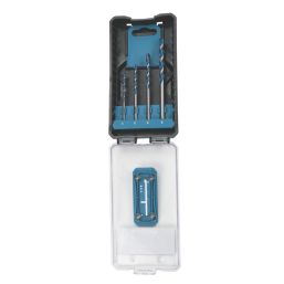 Erbauer Straight Shank Multi-Material Drill Bit Set 4 Pieces - Screwfix